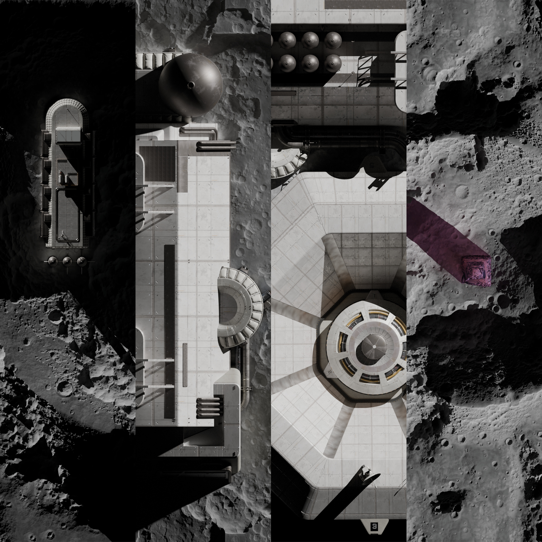 LANCER: LUNAR BATTLE MAPS by YS3D