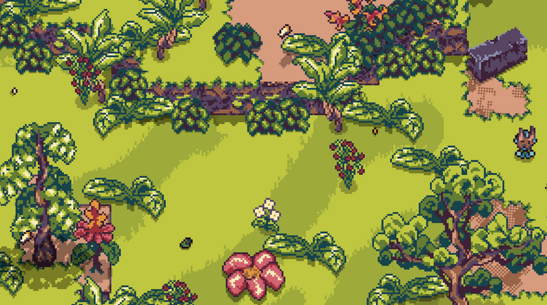Lost Valleys Jungle Pixel Art Asset Pack 16x16 by Ilmenite
