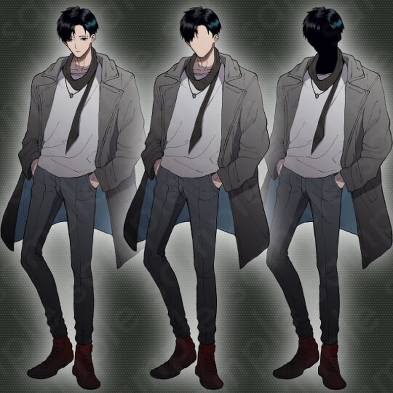 [Mystery Character Sprite] Casual Man in His 20s | PNG with 3 Variants by POMPACK
