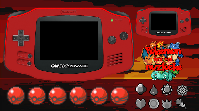 pokemon fire red nuzlocke overlay by theS.A.Cgaming