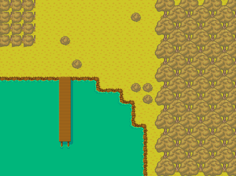 Top-Down Forest Tileset by Tazzy0