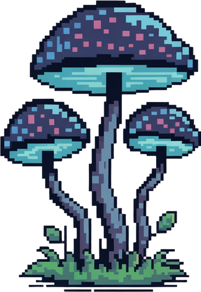 Retro Pixelated 🌲 Enchanted Forest Sprite Pack by GameTorch