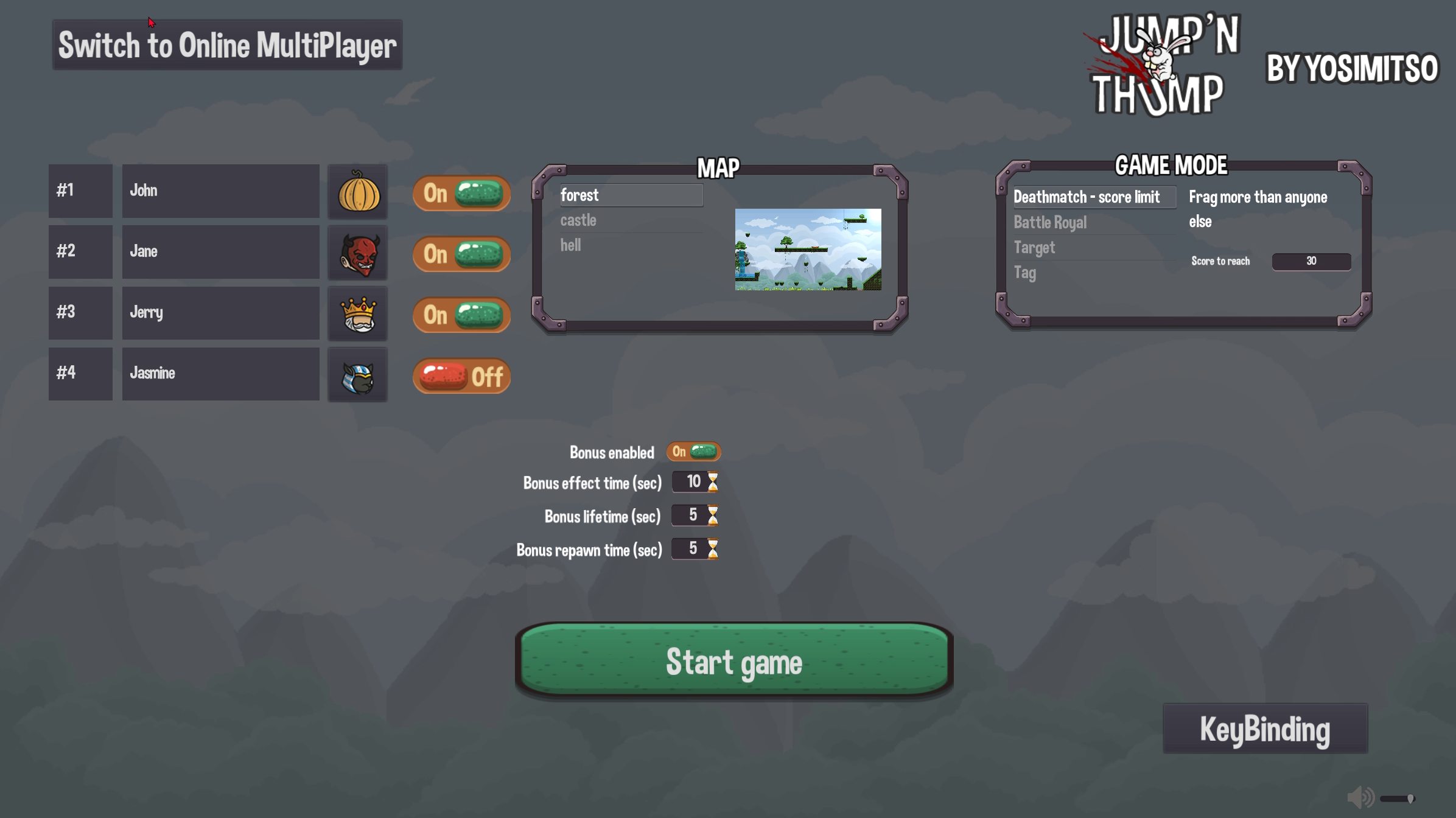 Jump'n Thump by Yosimitso