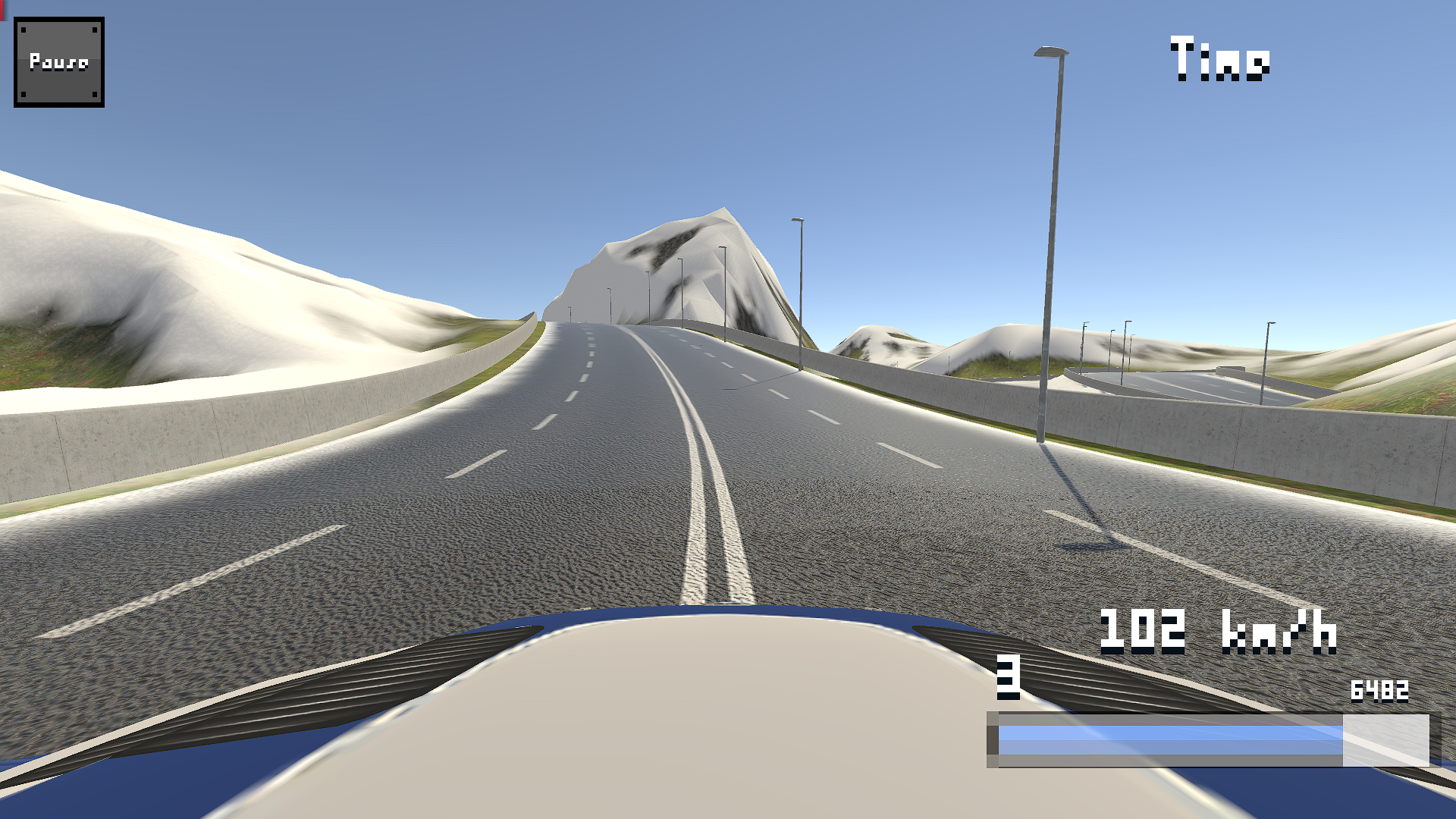 On the Road in Unity: Capstone Driving Game by B1T0o
