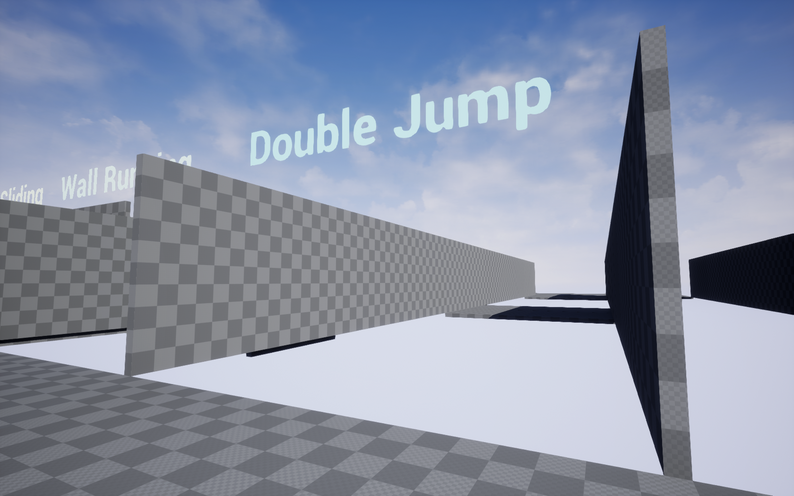 First Person Parkour Character Template (UE4 Blueprint) by Kero Games