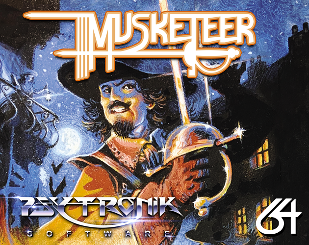 Musketeer (C64) by Psytronik Software