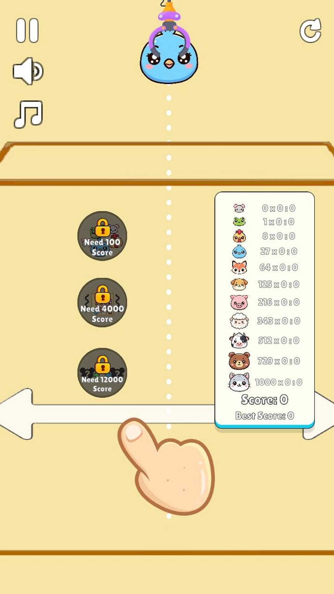 Suika Kawaii Cat Merge game by nadaapps