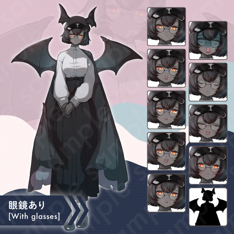 【Character Sprite Set】Fantasy Demon Characters – 6 Horned & Winged ...