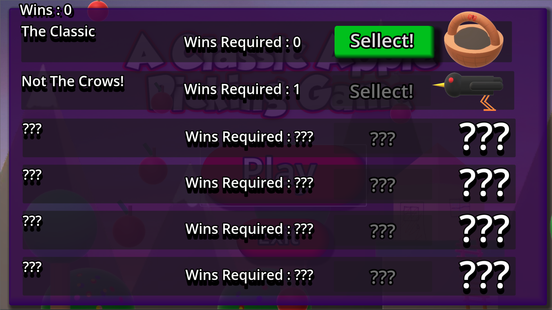 A Classic Apple Picking Game by f_o_x_y__d