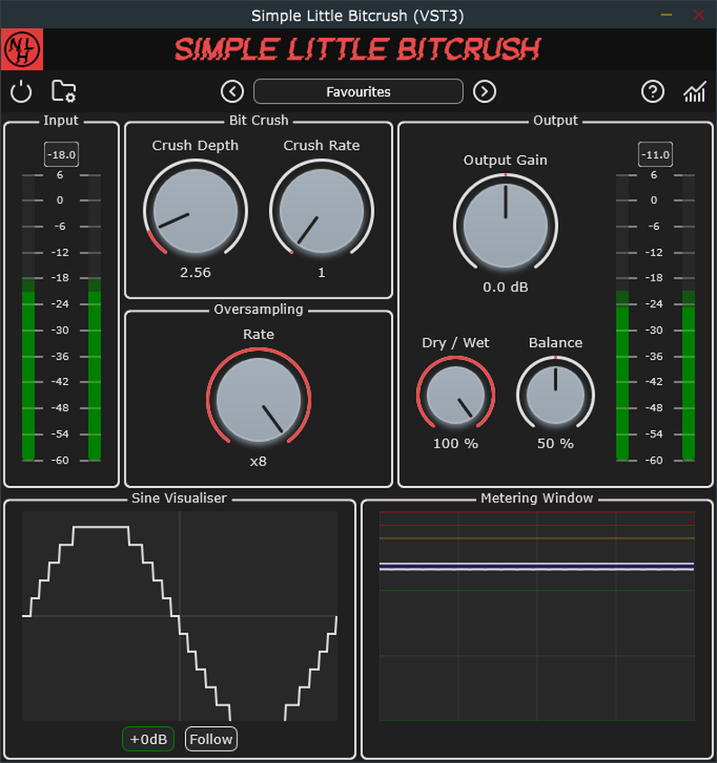 Simple Little Bitcrush (Beta) by Noisy Little Higgins