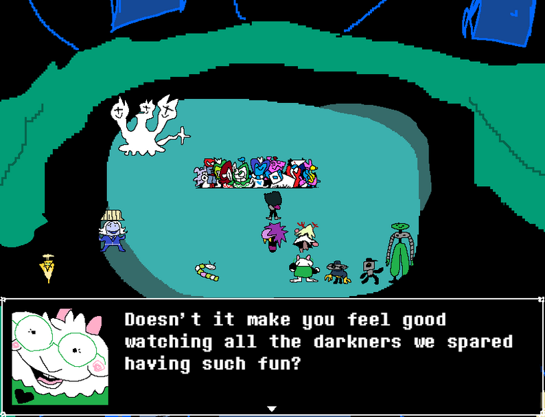 Deltarune Chapter 5: Snow Graves by qweavenuniverse