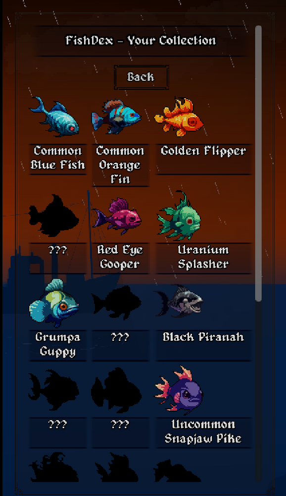 The Unseen Depths - Horror Fishing Game by Sebbyspoons