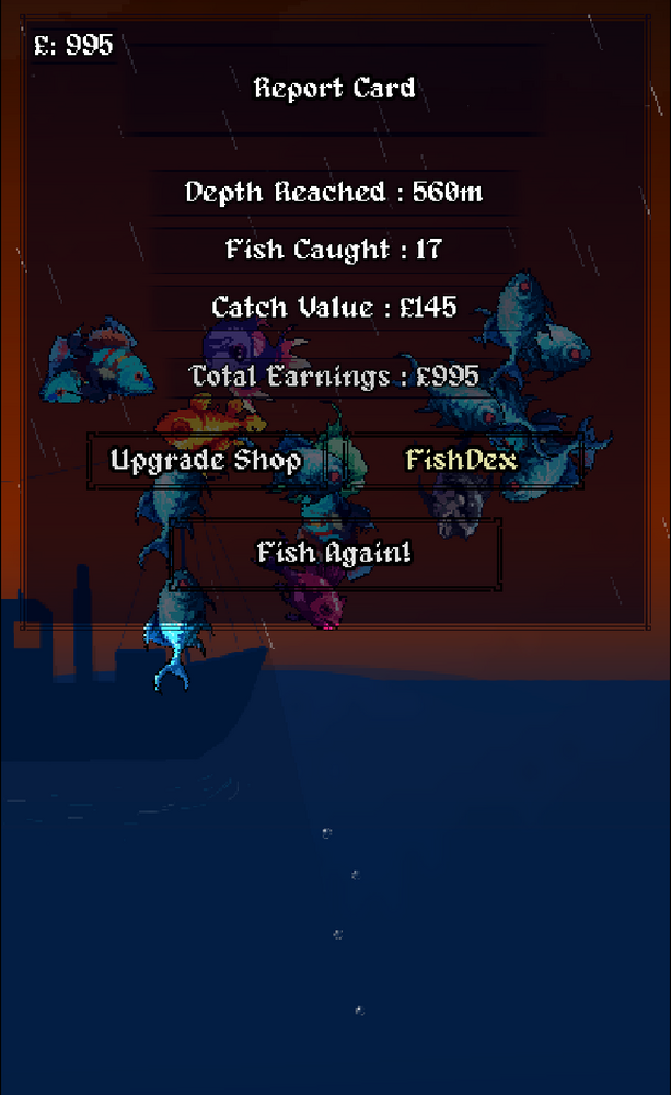 The Unseen Depths - Horror Fishing Game by Sebbyspoons