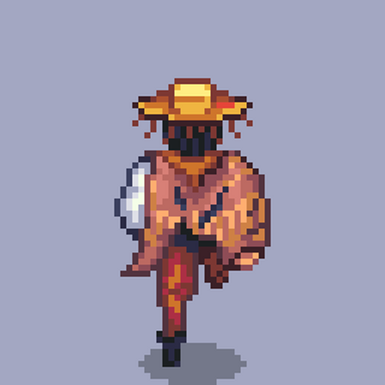 Animated Cowboy Sprite – 2D Pixel Character by PixelLamp