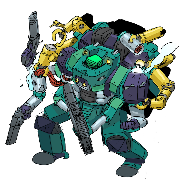 Lancer Mech Tokens: Pishly's mix by Pishly