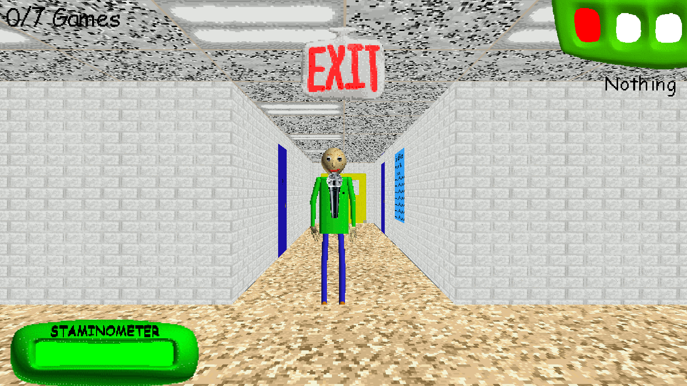 (JOKE MOD) Baldi has funni mic (OFFICIAL REMAKE) by Tristen Walker