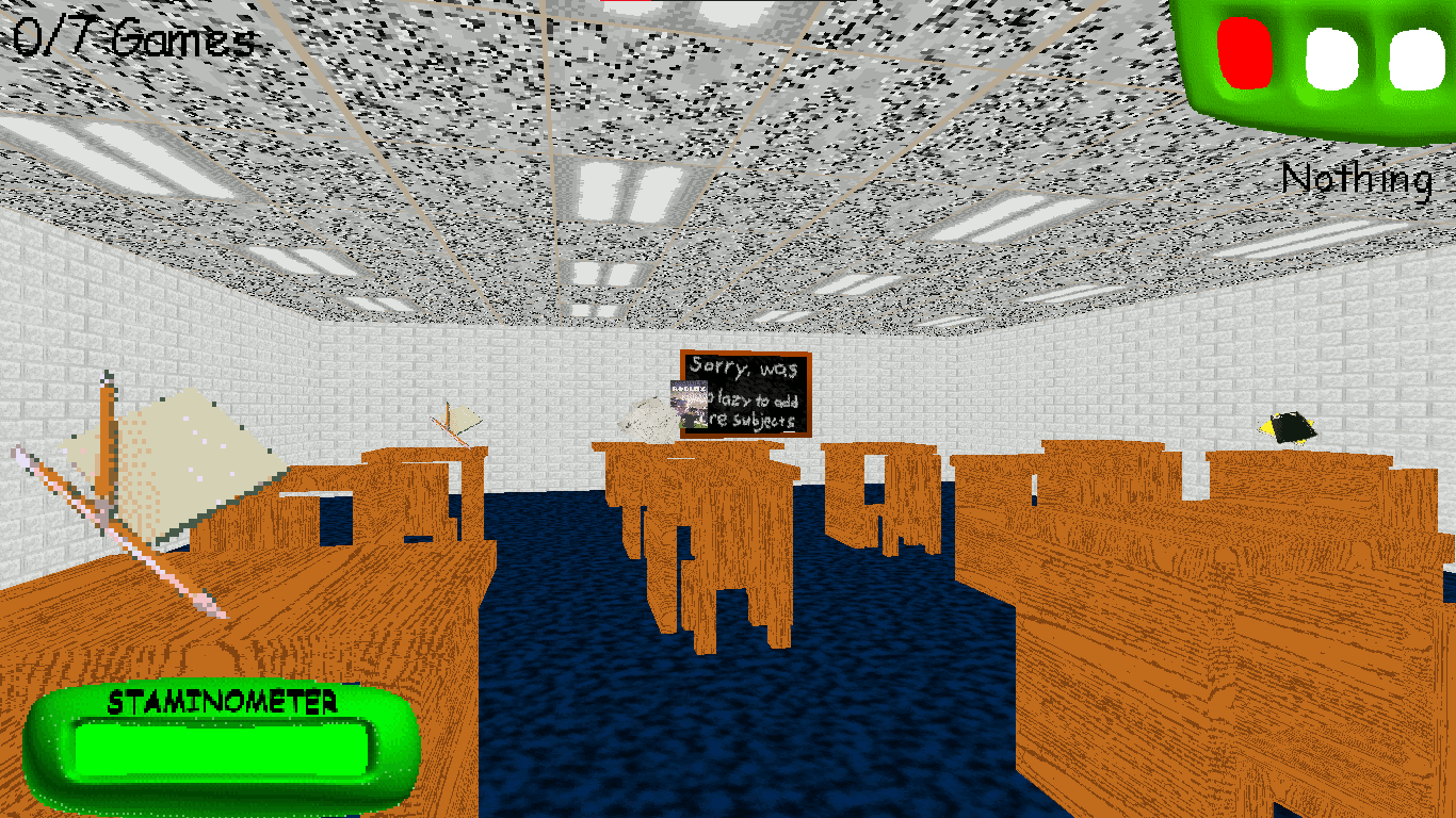 (JOKE MOD) Baldi has funni mic (OFFICIAL REMAKE) by Tristen Walker