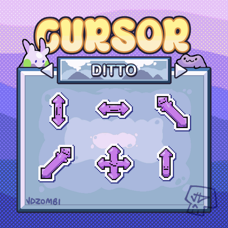 🍧 Goomy - Animated Cursor Pack 🍮 by JDZombi