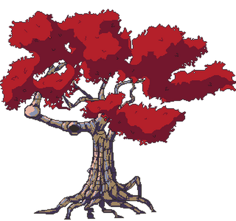 Hand-Drawn Maple Tree (Animated, Firelit Variant) by Pixel Perfect ...