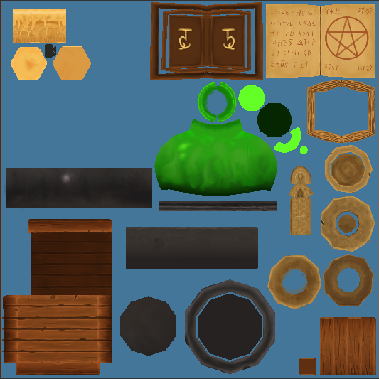 Magic items asset pack by HardBeaver