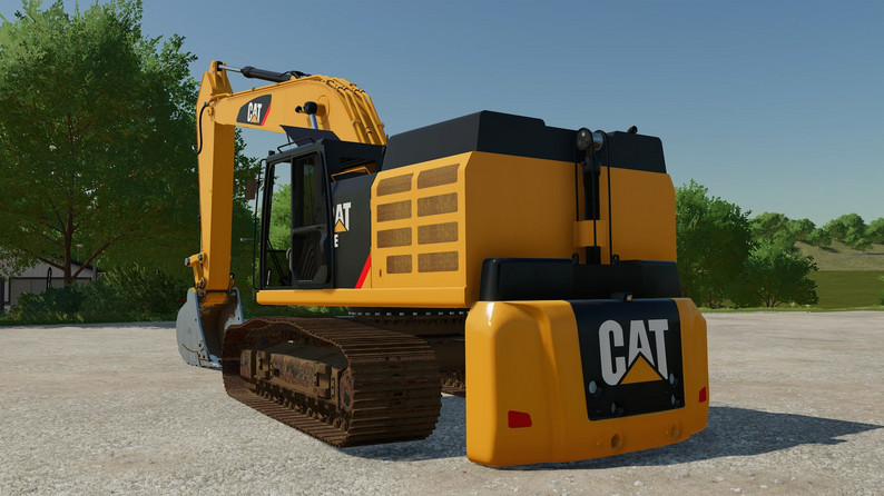 FS22 Cat 349E L/349F L/352F L Pack by MC Earthmoving