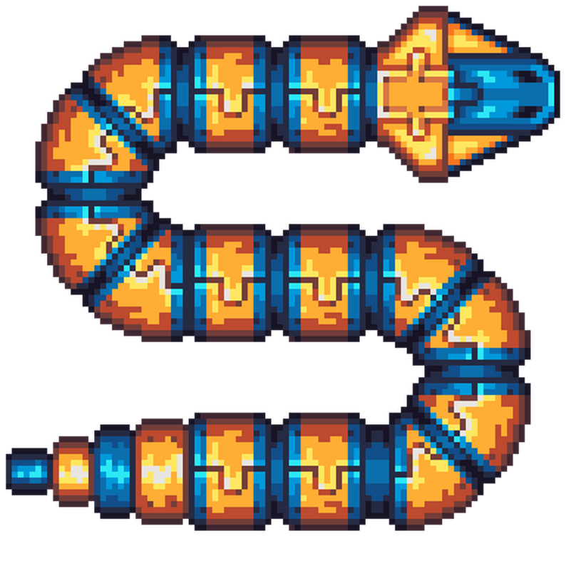 Battle Snake — Pixel Snake & Arena Asset Pack by piiixl