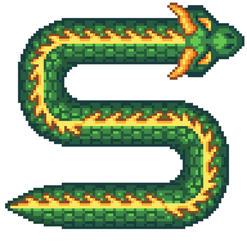 Battle Snake — Pixel Snake & Arena Asset Pack by piiixl
