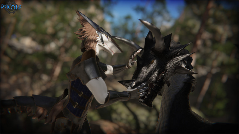 PsiCorpVR - Sergal Avatar [VRC, PC, SFW/NSFW] by PsiCorpVR