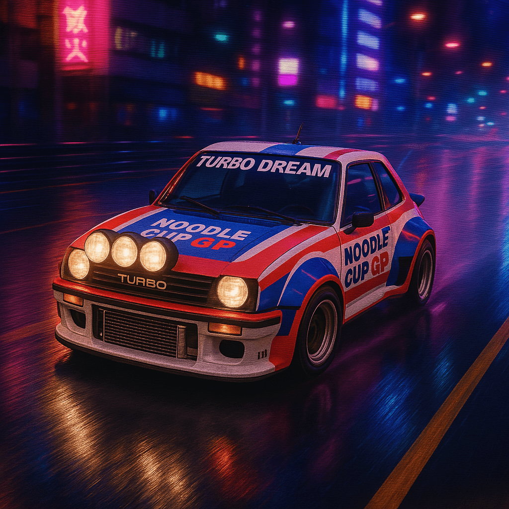 Retro Rally Legends – Prompt Pack V1 by Kotsuumo