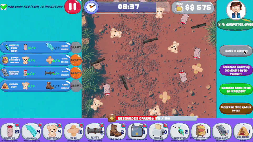 Cash4Trash Co. by The2lu for GoedWare Game Jam #14 (+ prizes 🏆) - itch.io