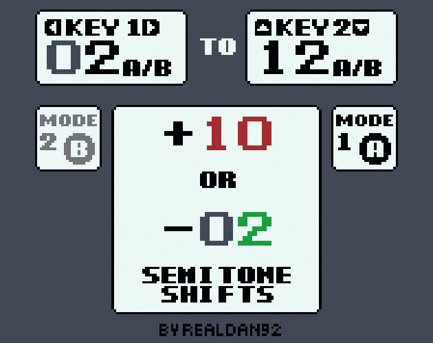Camelot Wheel Key Transpose Tool by RealDan92