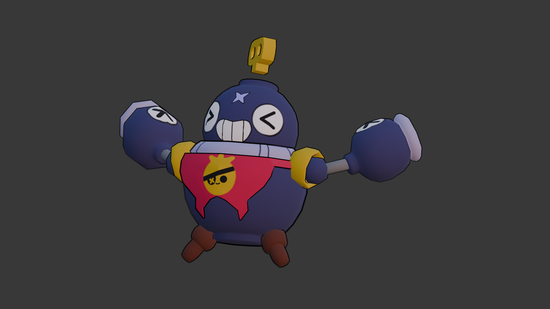 TICK FROM BRAWL STARS by SoyTancha