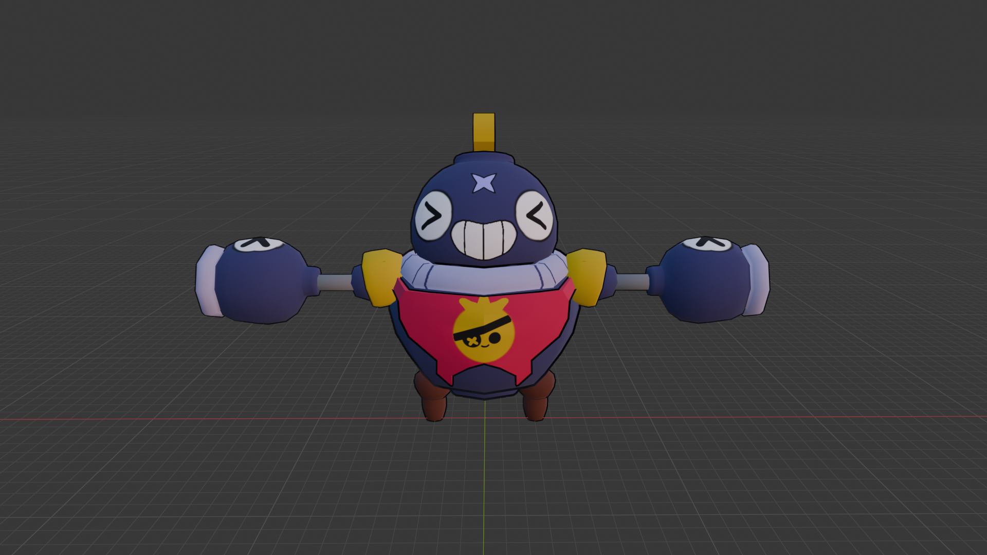 TICK FROM BRAWL STARS by SoyTancha