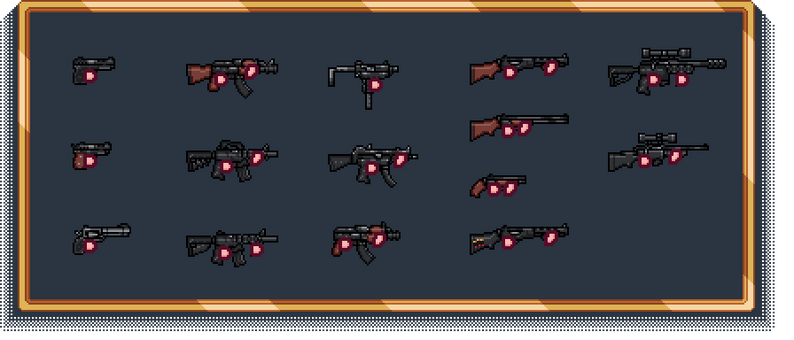 Pixel Arsenal - Pixel Gun Assets by SewerR4t