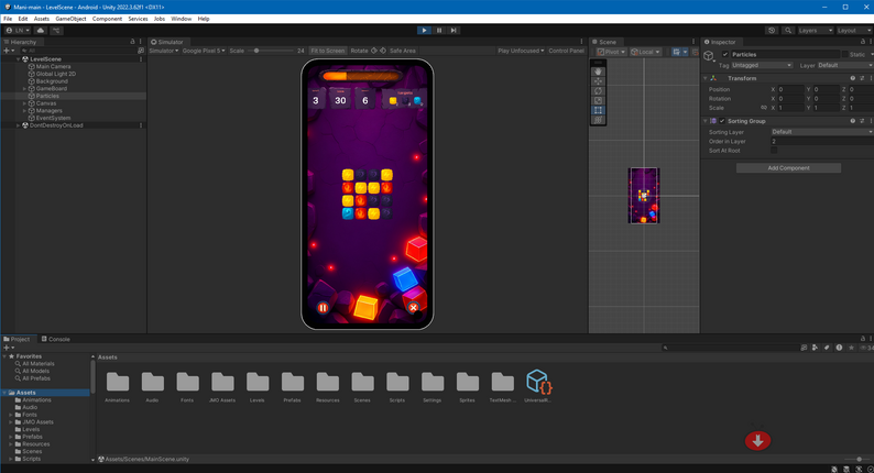Match-3 Puzzle Game - Unity Source Code by gamesdev01