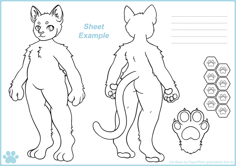 Cat Reference Base by Pluto