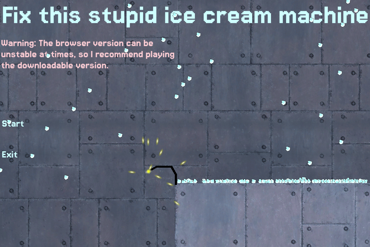 Fix this stupid ice cream machine by Govno Games itch.io