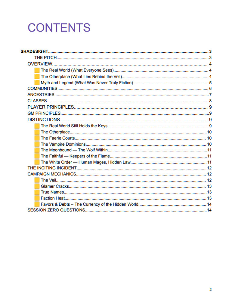 Daggerheart Campaign Frame - Shadesight by GHelmet