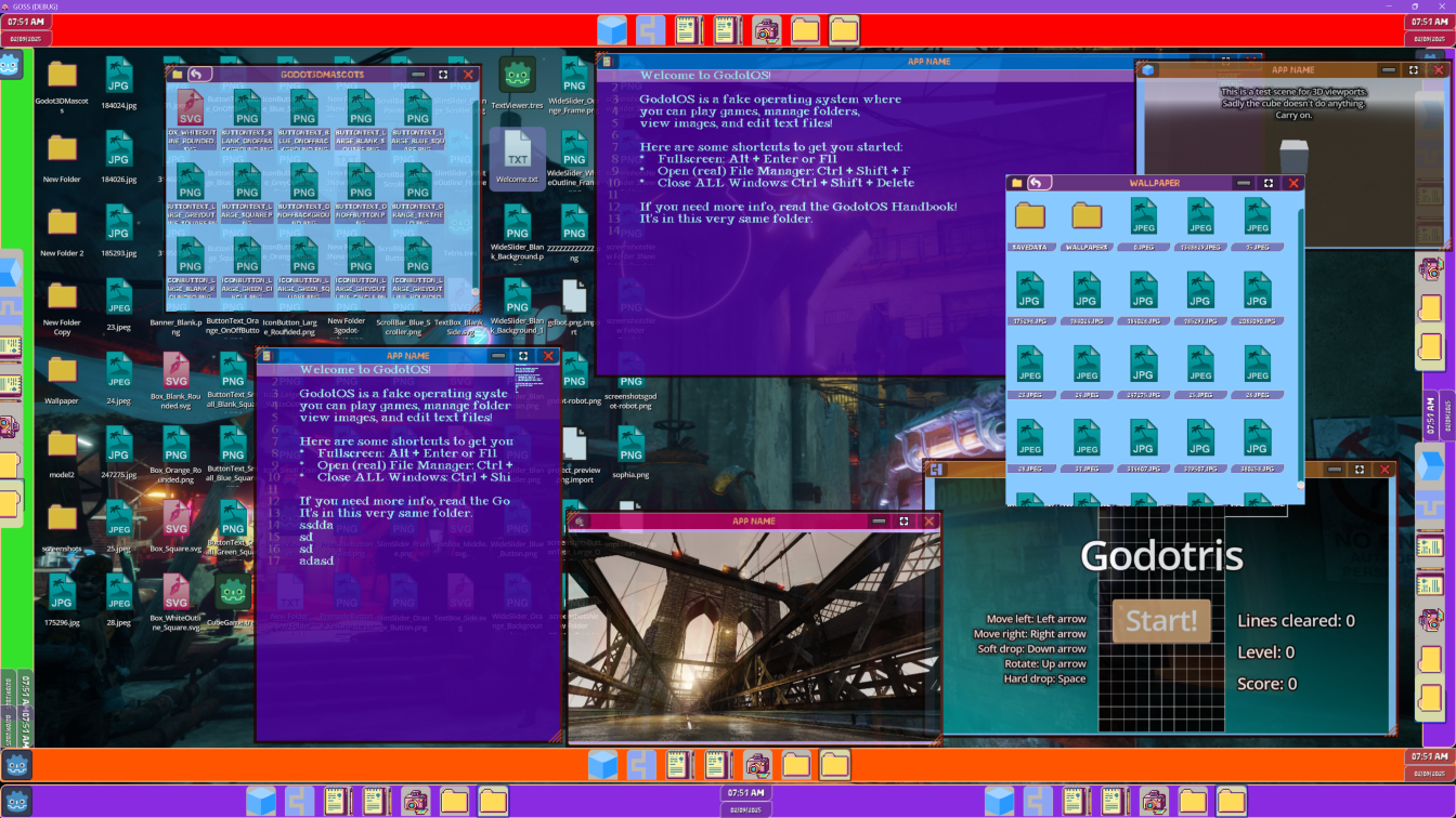 Godot Desktop by kewsonagi