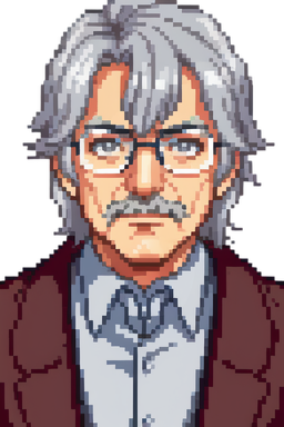 Male PixelArt Portraits by Boris Naftaliev