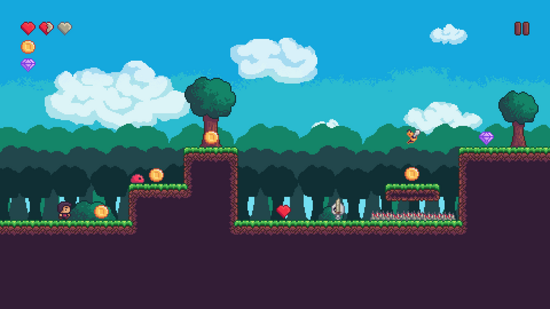 Whispering Forest Platformer Pack by Omar ibrahem