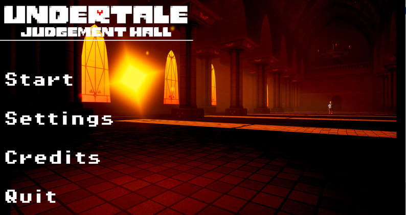 Undertale: Judgement Hall - (Fan Game) by StrainedPixels