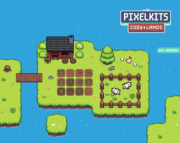 Pixelkits: Cozy Lands 16x16 by Josurik