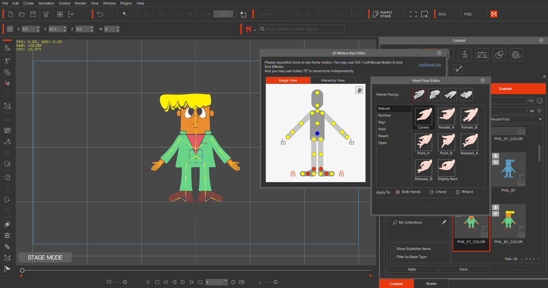 Phil – Character for Cartoon Animator 5 by blaosquirrel