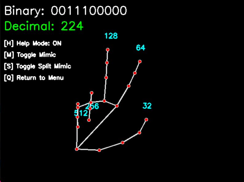 Binary Finger Counter by MrSixtyThree