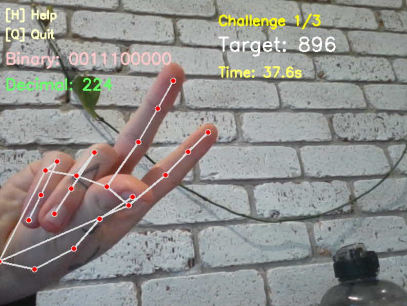 Binary Finger Counter by MrSixtyThree