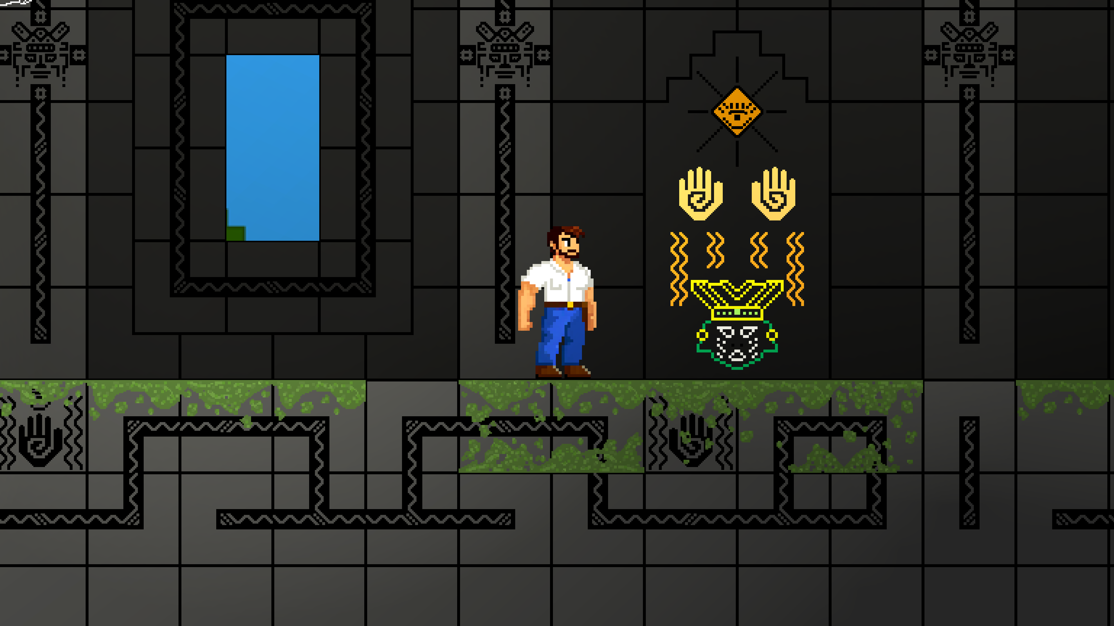 Rick and the Mask of the Sun by Fabziyo