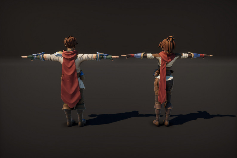 Stylized Fantasy Characters by JustCreate3D