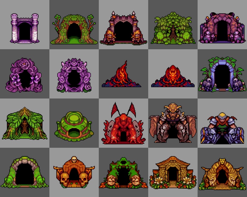Pixel Gate All by BDragon1727