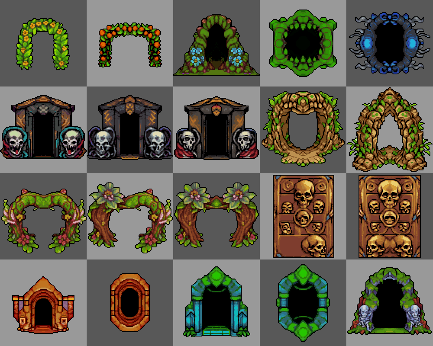 Pixel Gate All by BDragon1727